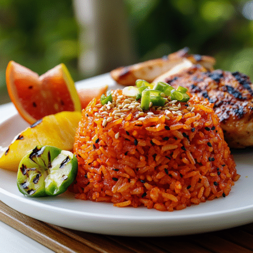 Chamorro Red Rice - Dish Bloom