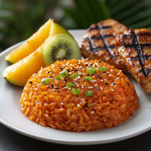 Chamorro Red Rice - Dish Bloom