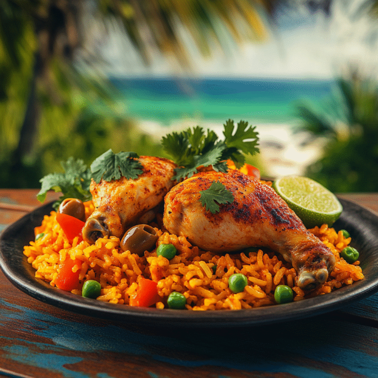 Arroz Con Pollo Recipe Puerto Rican - Dish Bloom