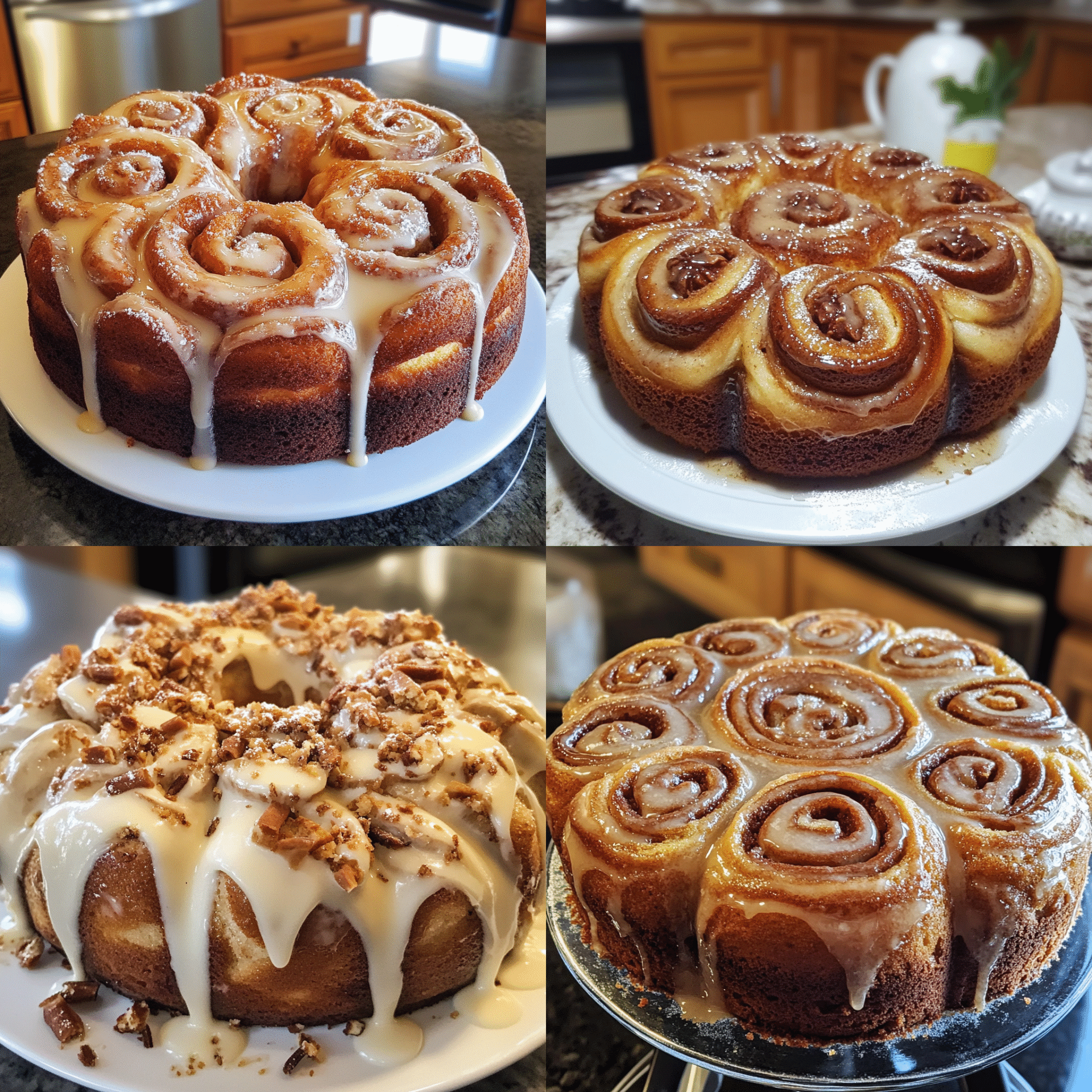 Cinna Bun Cake Recipe - Dish Bloom