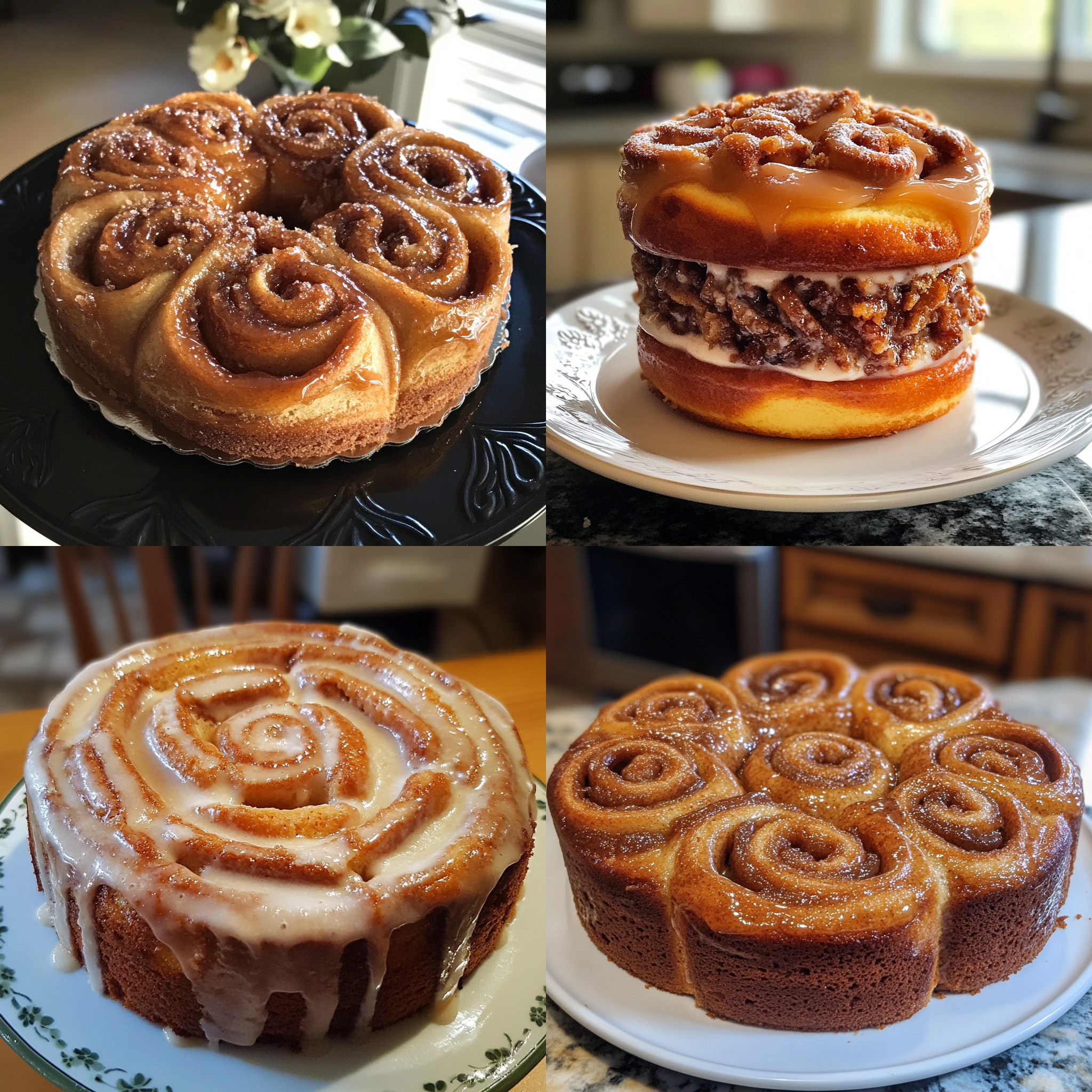 Cinna Bun Cake Recipe - Dish Bloom