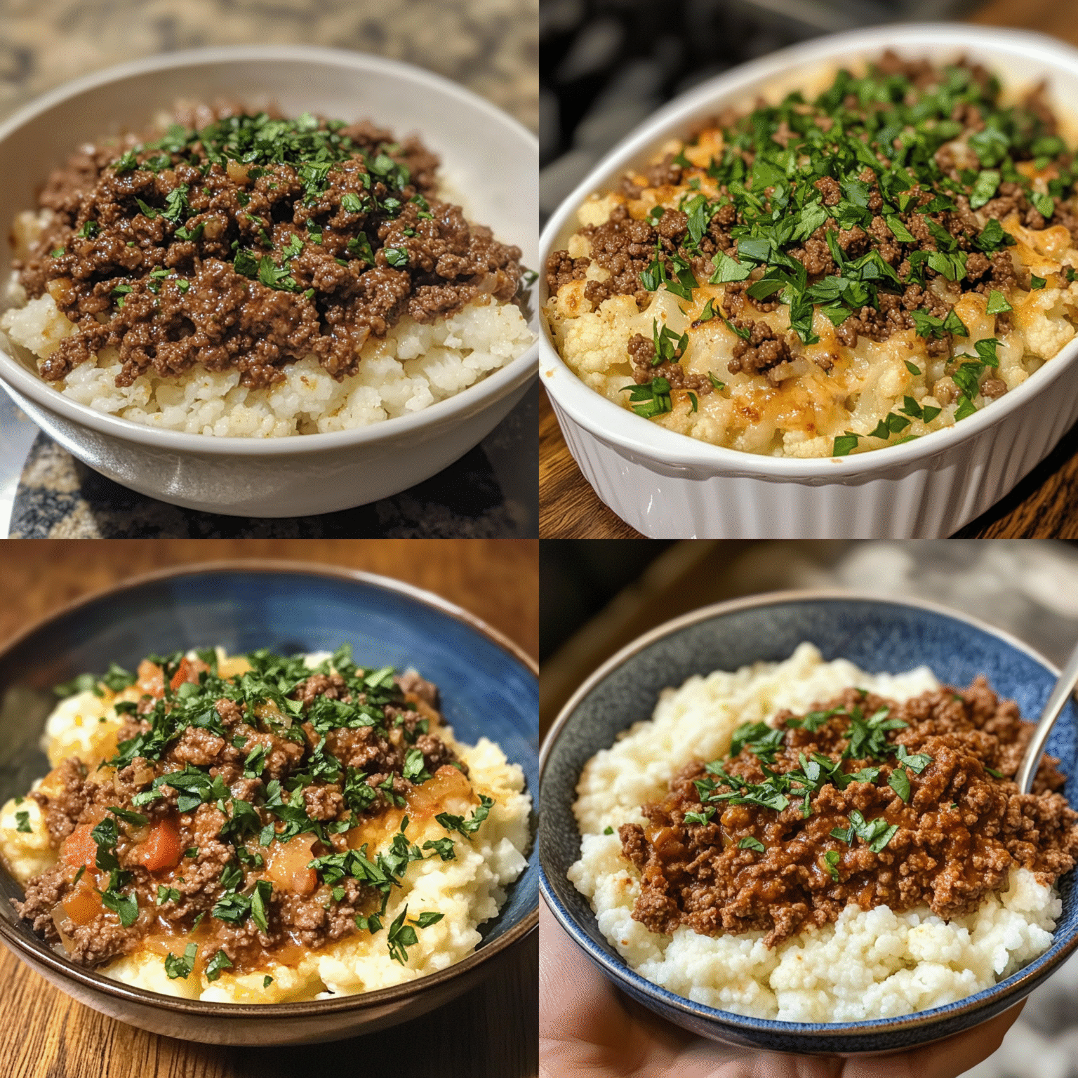 Cauliflower Ground Beef Recipe - Dish Bloom