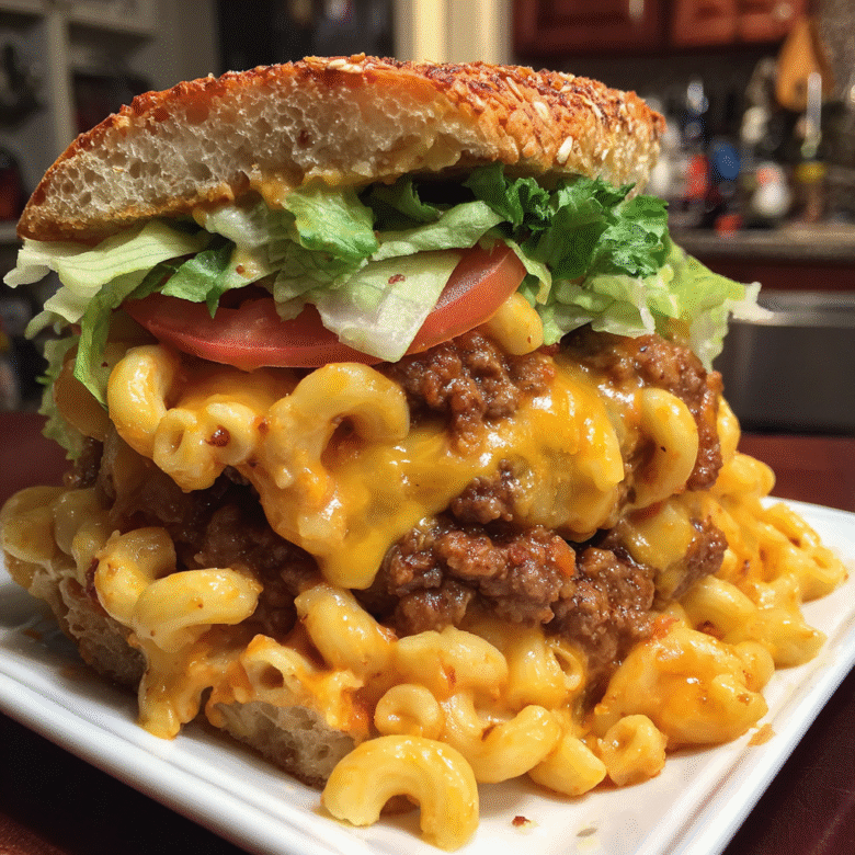 Mac and Cheeseburger Recipe - Dish Bloom