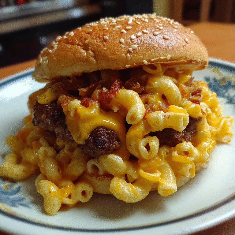 Mac and Cheeseburger Recipe - Dish Bloom