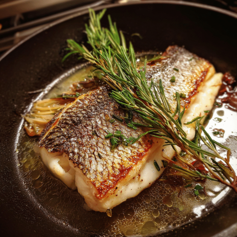Striped Bass Recipe: Grilled Fish with Lemon & Herbs