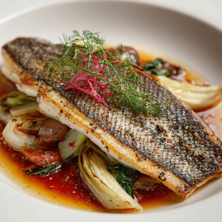 Striped Bass Recipe: Grilled Fish with Lemon & Herbs