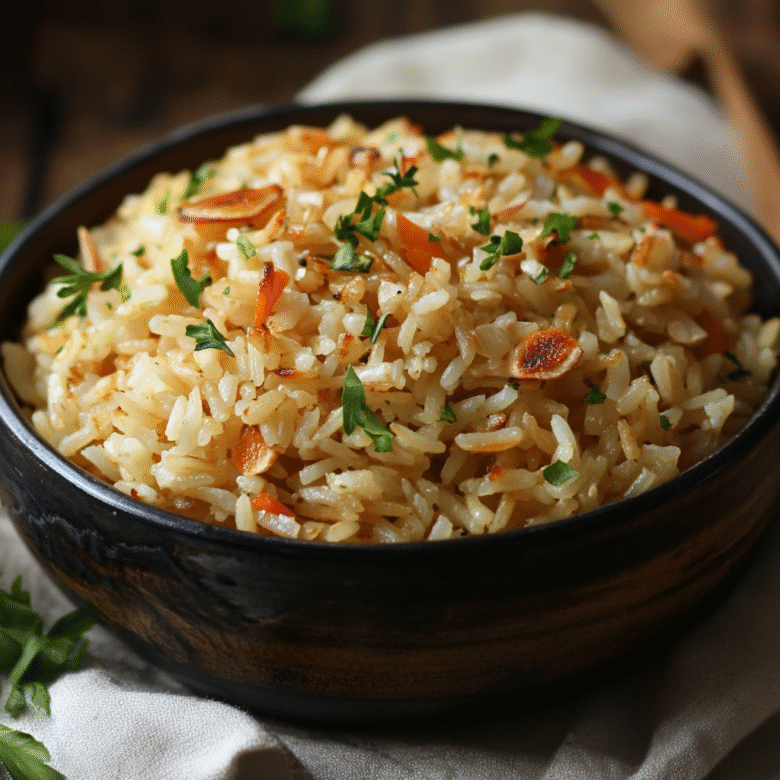 Easy Gluten Free Rice Pilaf Recipe (Quick & Tasty)