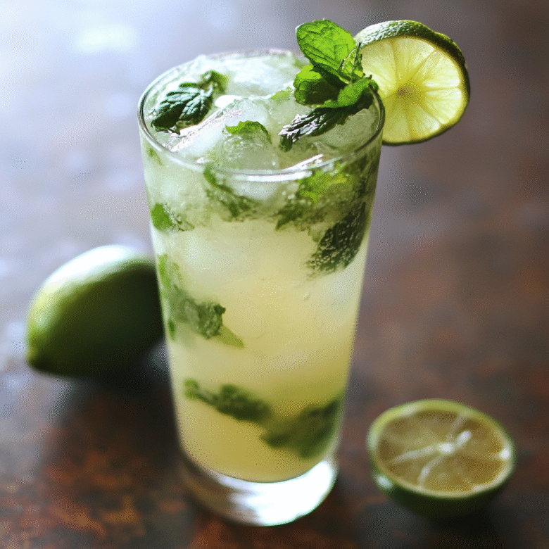 Easy Malibu Mojito Recipe with Coconut and Mint - Dish Bloom