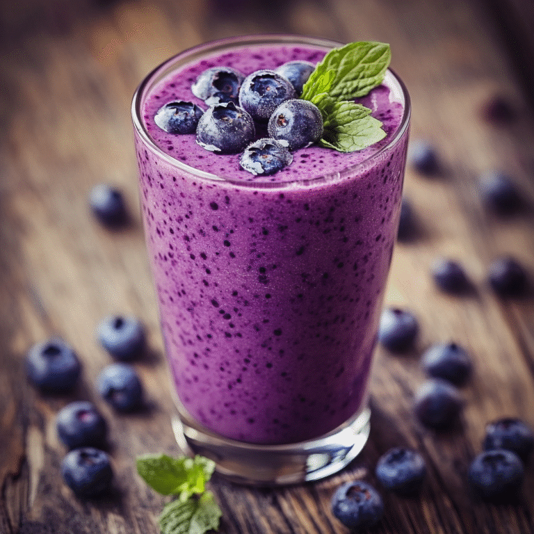 Delicious Blueberry Protein Shake Recipe for Healthy Living