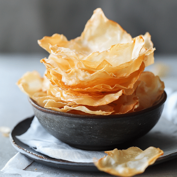 Easy Phyllo Crisps Recipe: A Light, Crispy Snack in Minutes