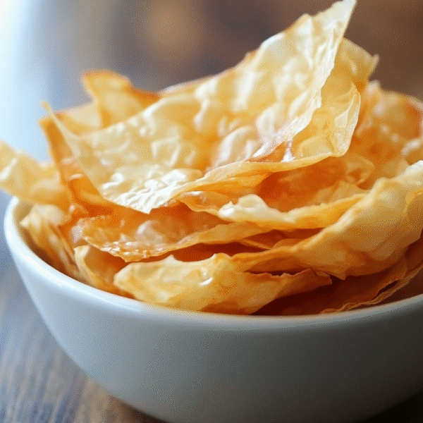 Easy Phyllo Crisps Recipe: A Light, Crispy Snack in Minutes