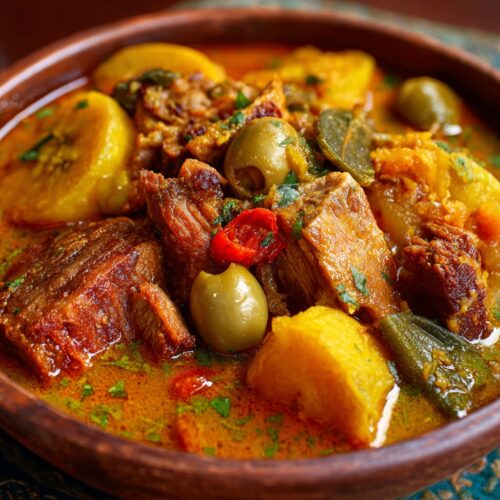 Authentic Puerto Rican Pastele Stew Recipe - Dish Bloom