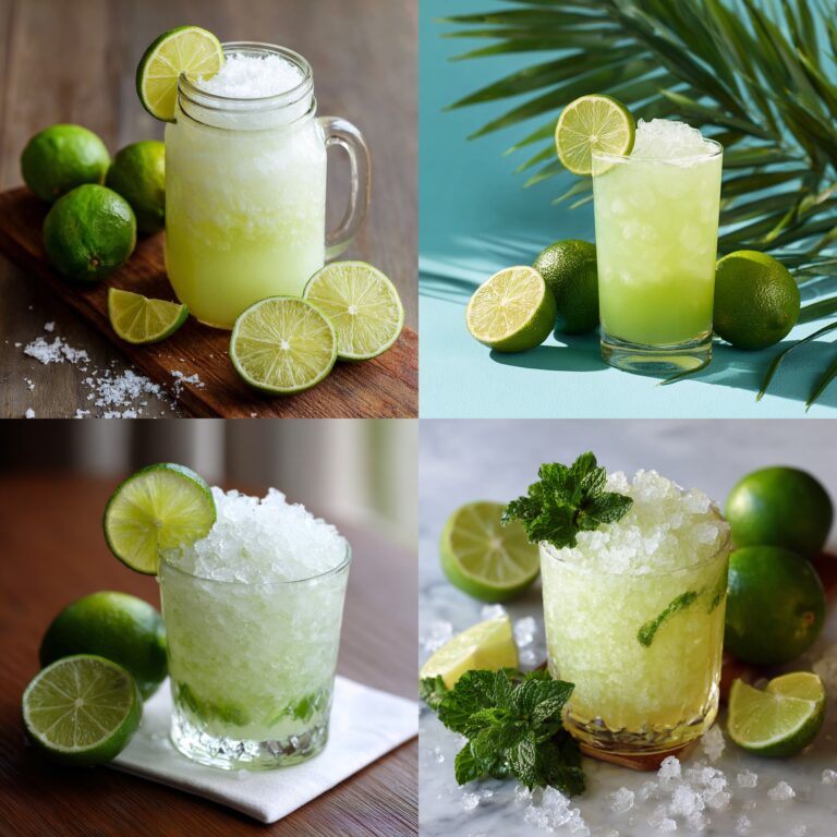 Key Lime Crush Drink Recipe - Dish Bloom