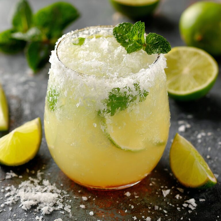 Key Lime Crush Drink Recipe - Dish Bloom