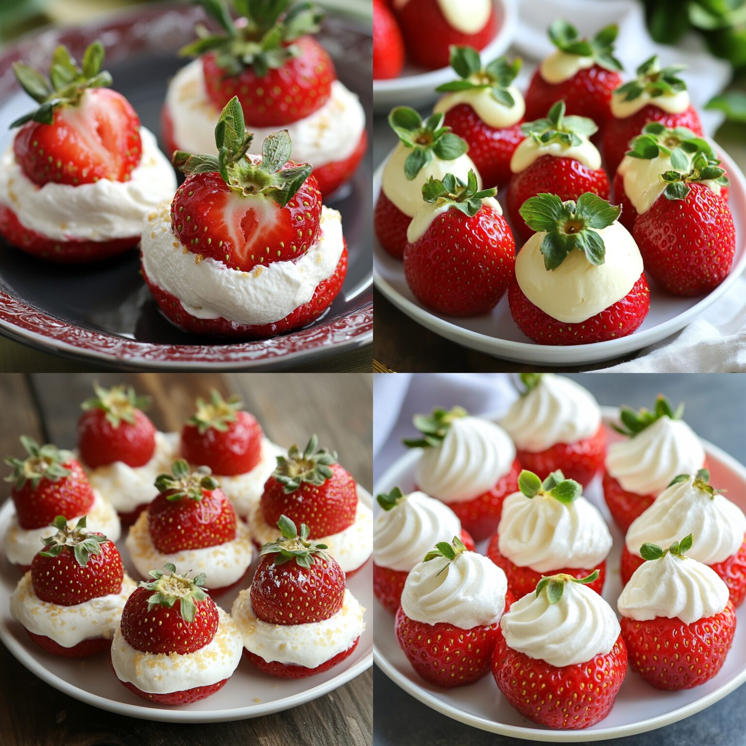Quick and Easy Cheesecake Deviled Strawberries Recipe