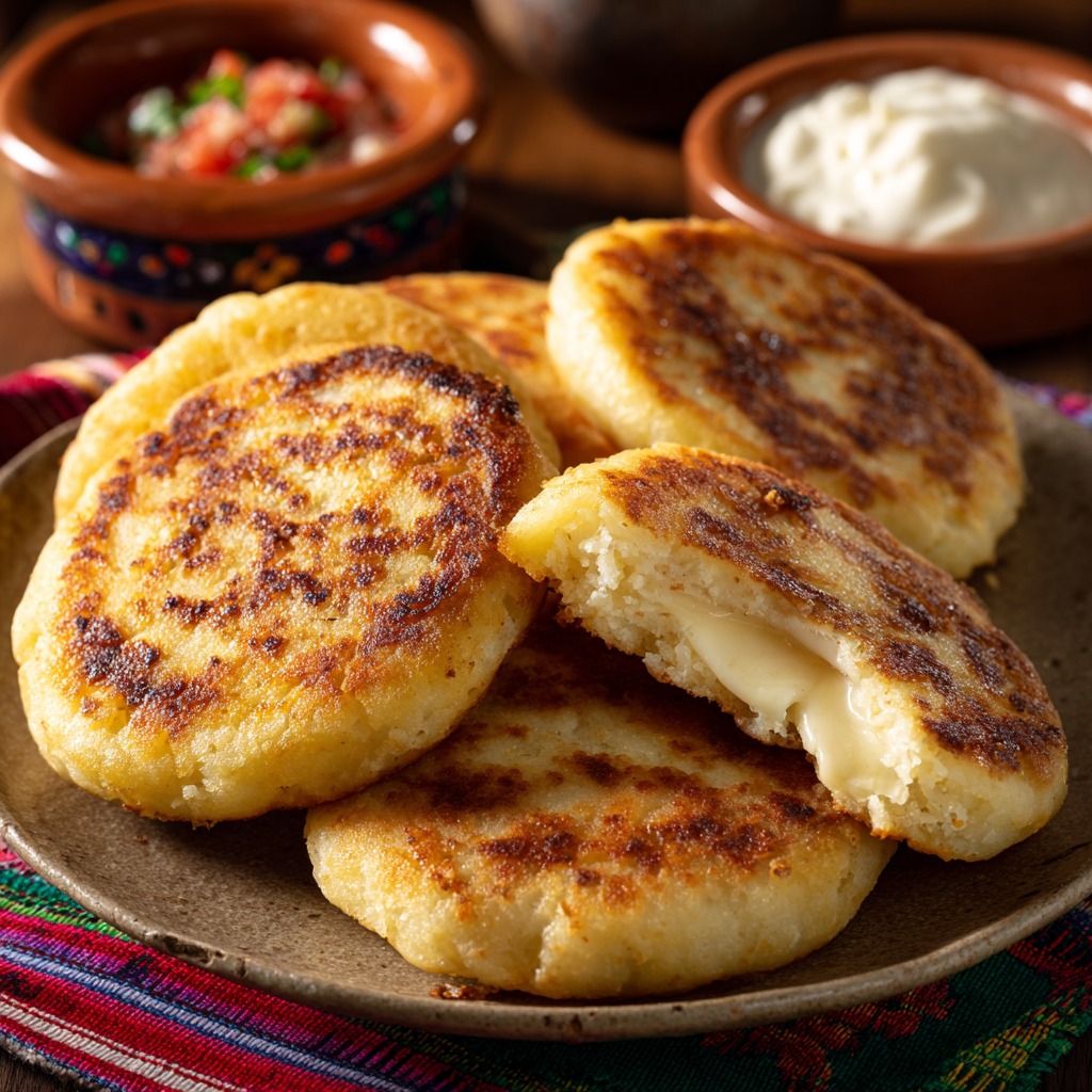 Puerto Rican Arepas Recipe - Dish Bloom