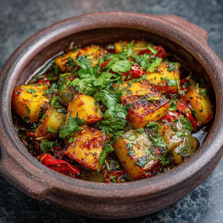 Ajapsandali Recipe - Dish Bloom