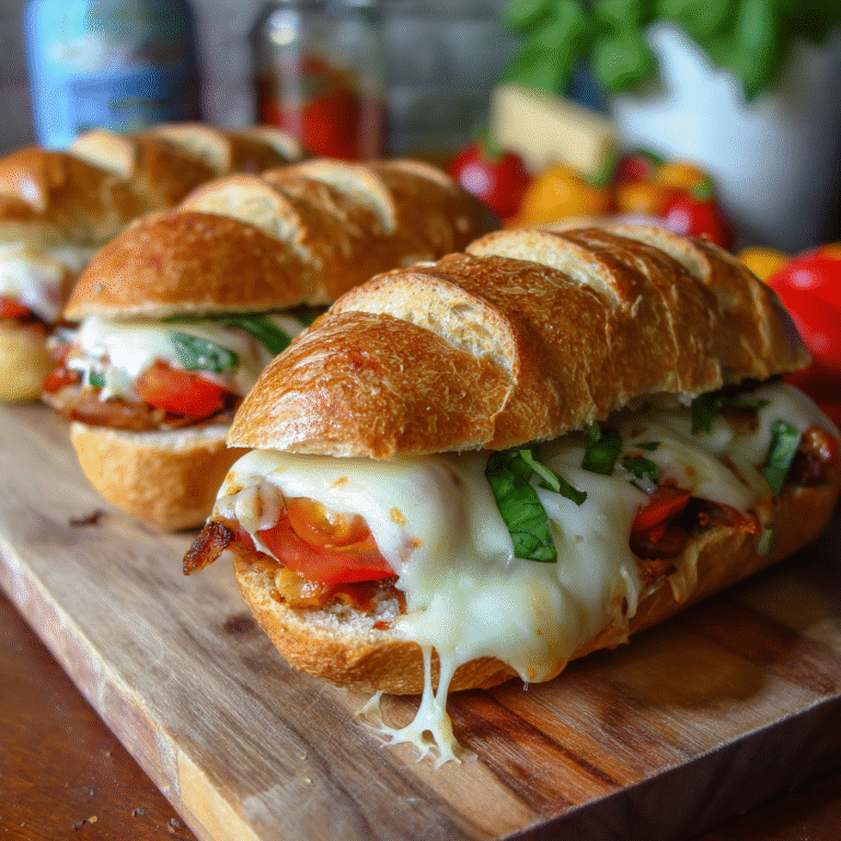 Baked Italian Sub Recipe - Dish Bloom