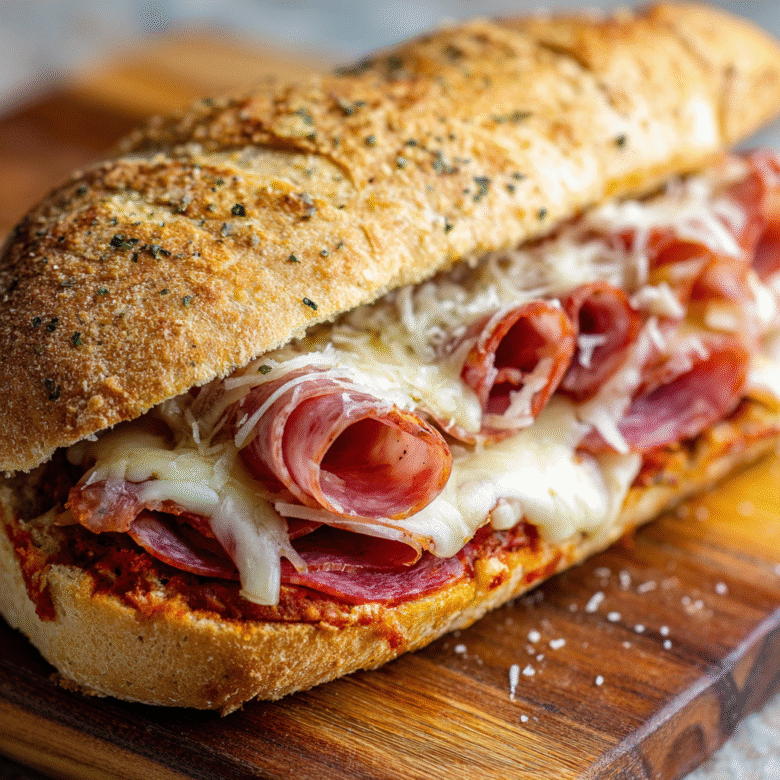 Baked Italian Sub Recipe - Dish Bloom