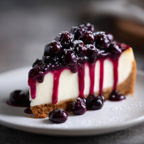 Huckleberry Cheesecake Recipe - Dish Bloom