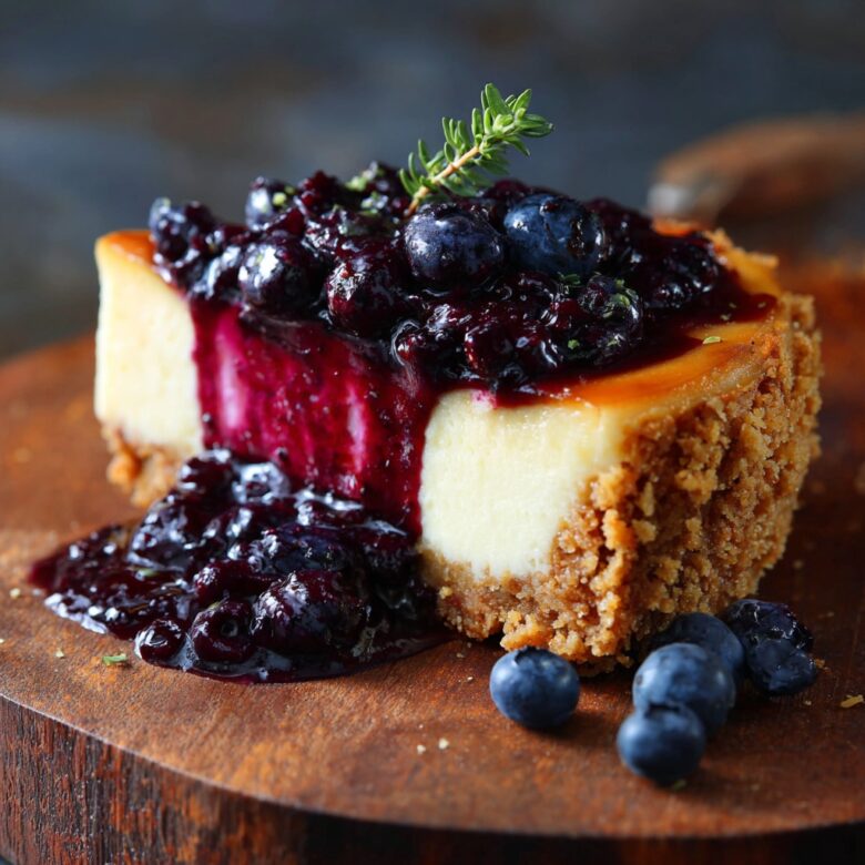 Huckleberry Cheesecake Recipe - Dish Bloom