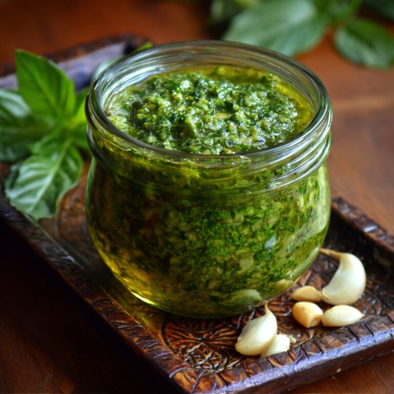 Thai Basil Pesto Sauce Recipe - Dish Bloom