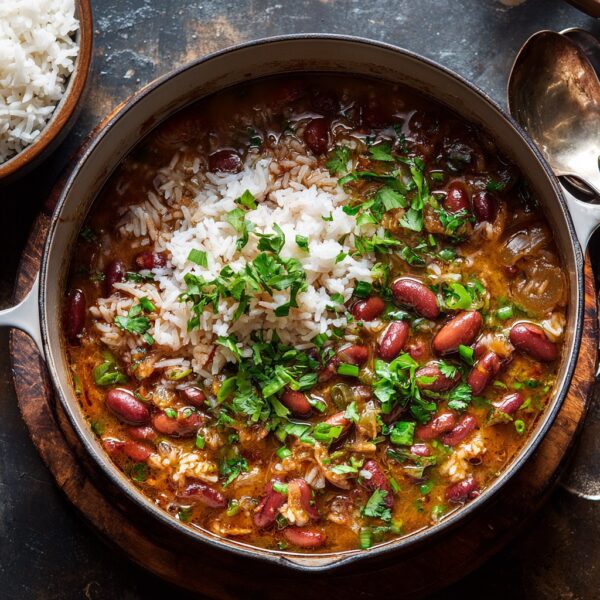 Blue Runner Red Beans and Rice Recipe - Dish Bloom