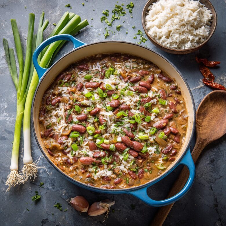 Blue Runner Red Beans and Rice Recipe - Dish Bloom