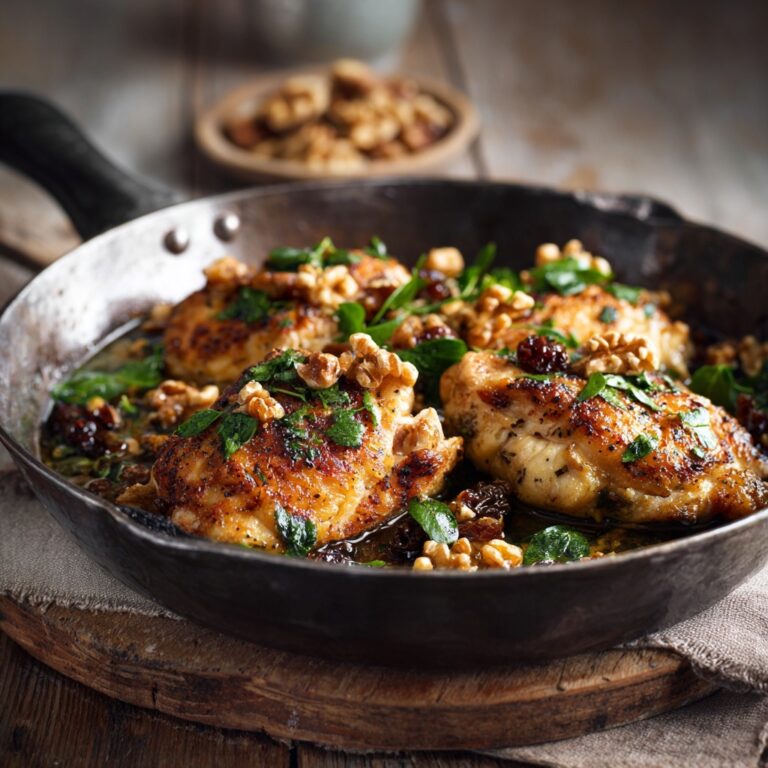 Chicken With Walnuts Recipe - Dish Bloom