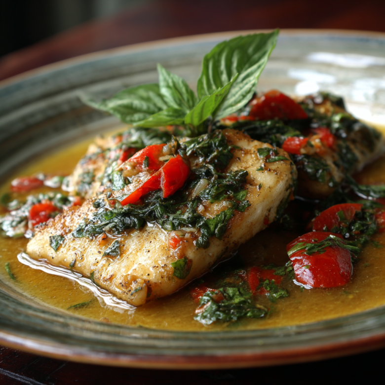 Basil Fish Recipe - Dish Bloom