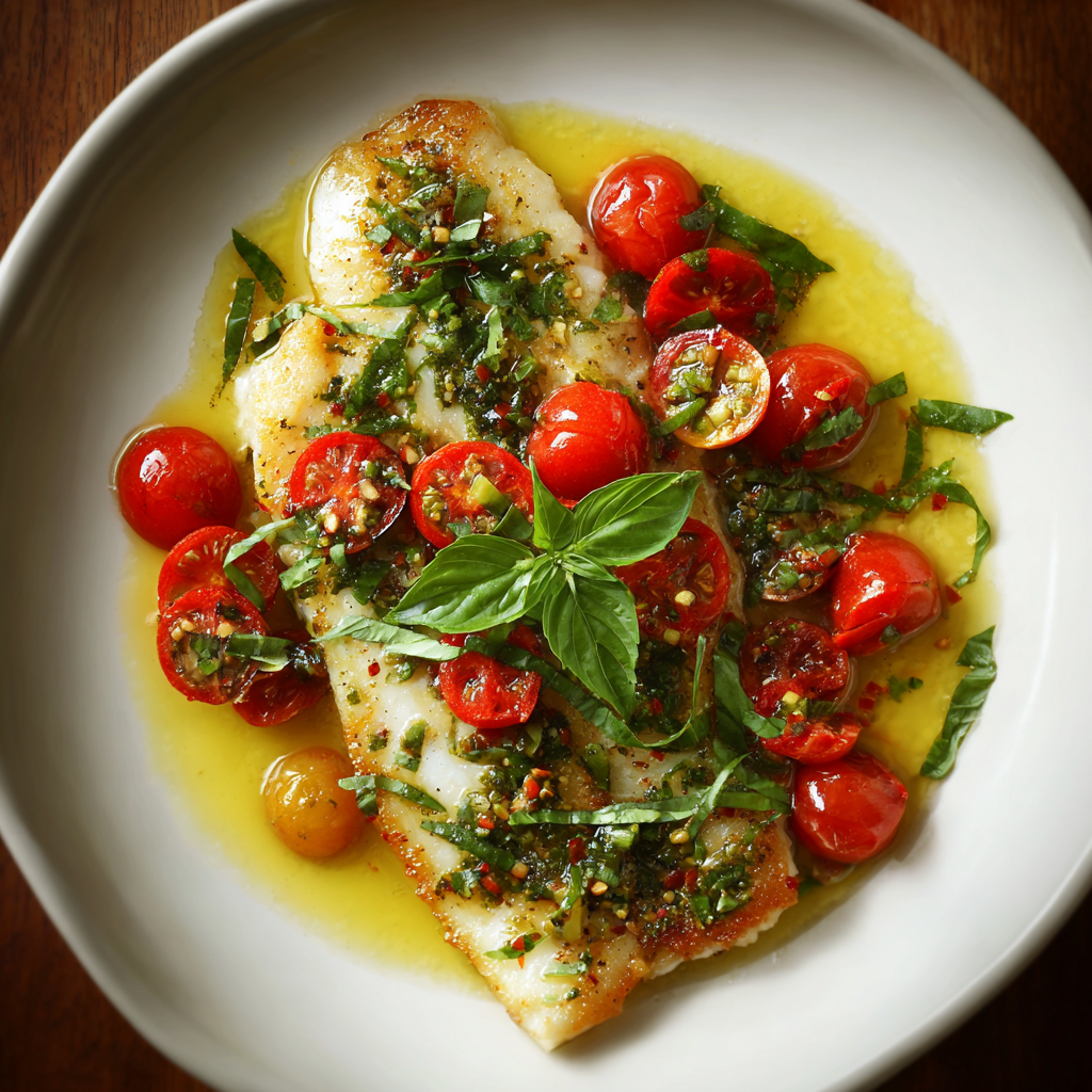 Basil Fish Recipe - Dish Bloom