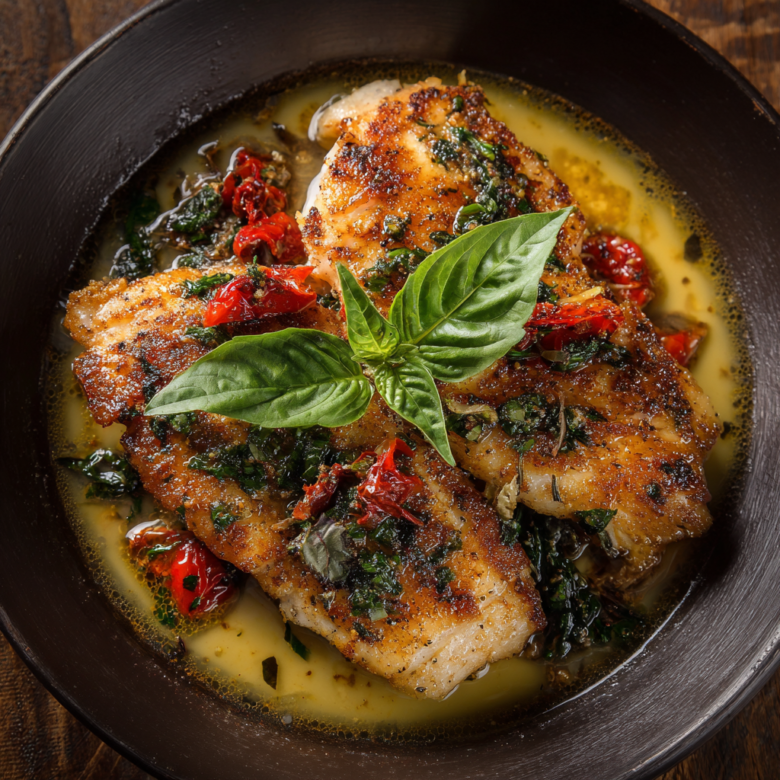 Basil Fish Recipe - Dish Bloom