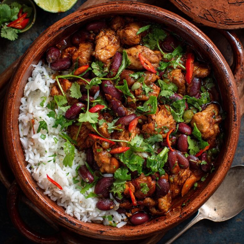 Kidney Beans Chicken Recipe - Dish Bloom