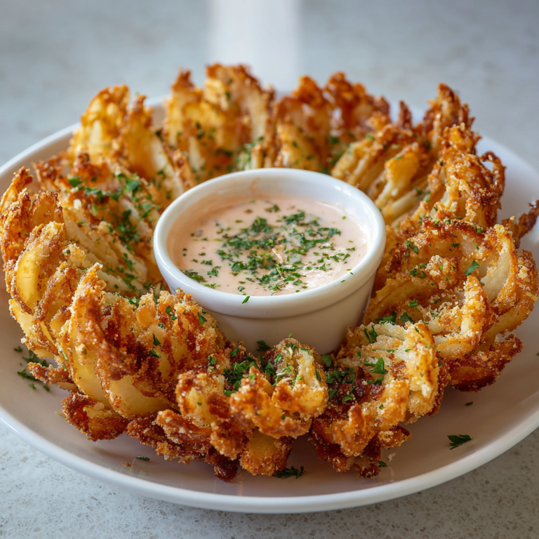 Blooming Onion Recipe – Crispy Homemade Onion - Dish Bloom